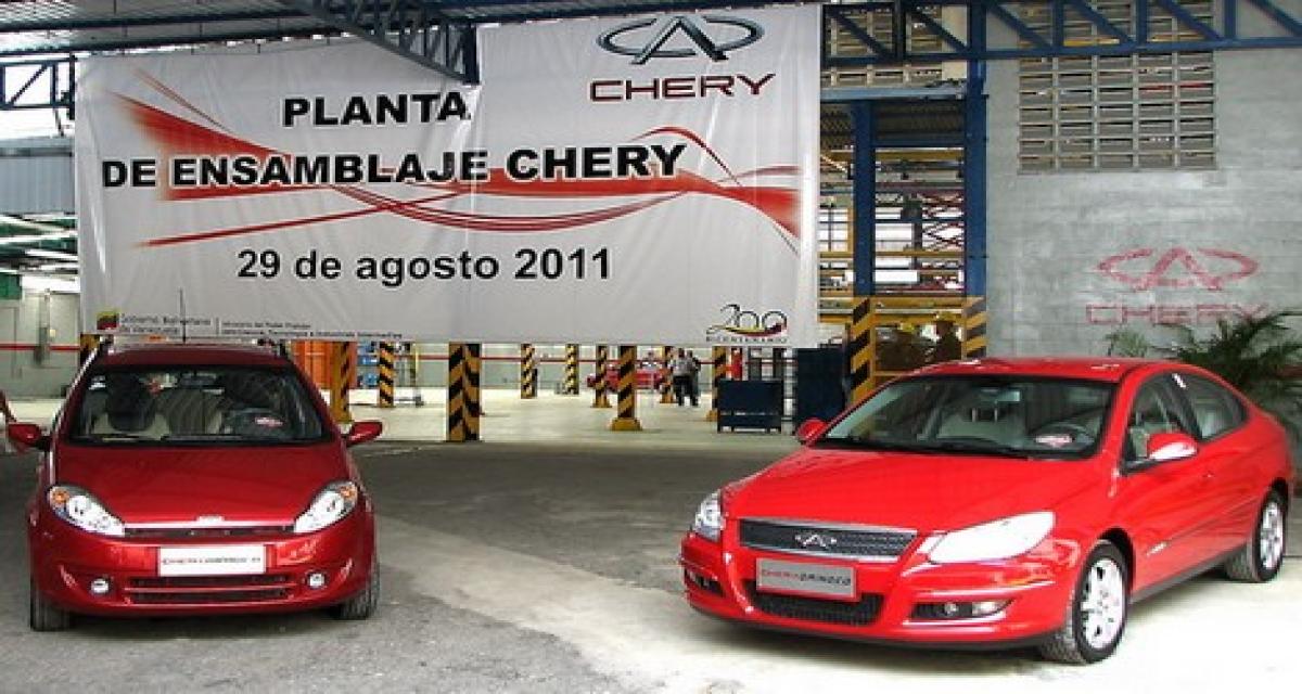 Chery ouvre une usine au Venezuela - Le Blog Auto