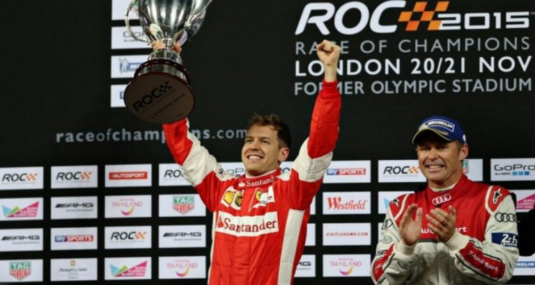 ROC 2015 : Sebastian Vettel Champion des Champions à Londres - Le Blog Auto