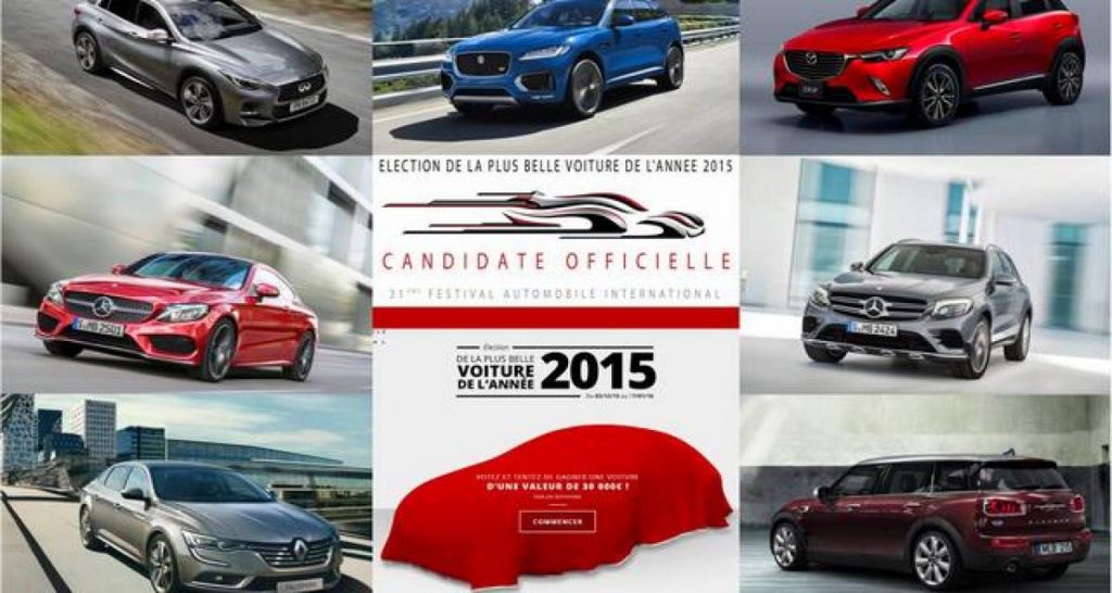 Plus belle voiture de l'année 2015 : les candidates - Le Blog Auto