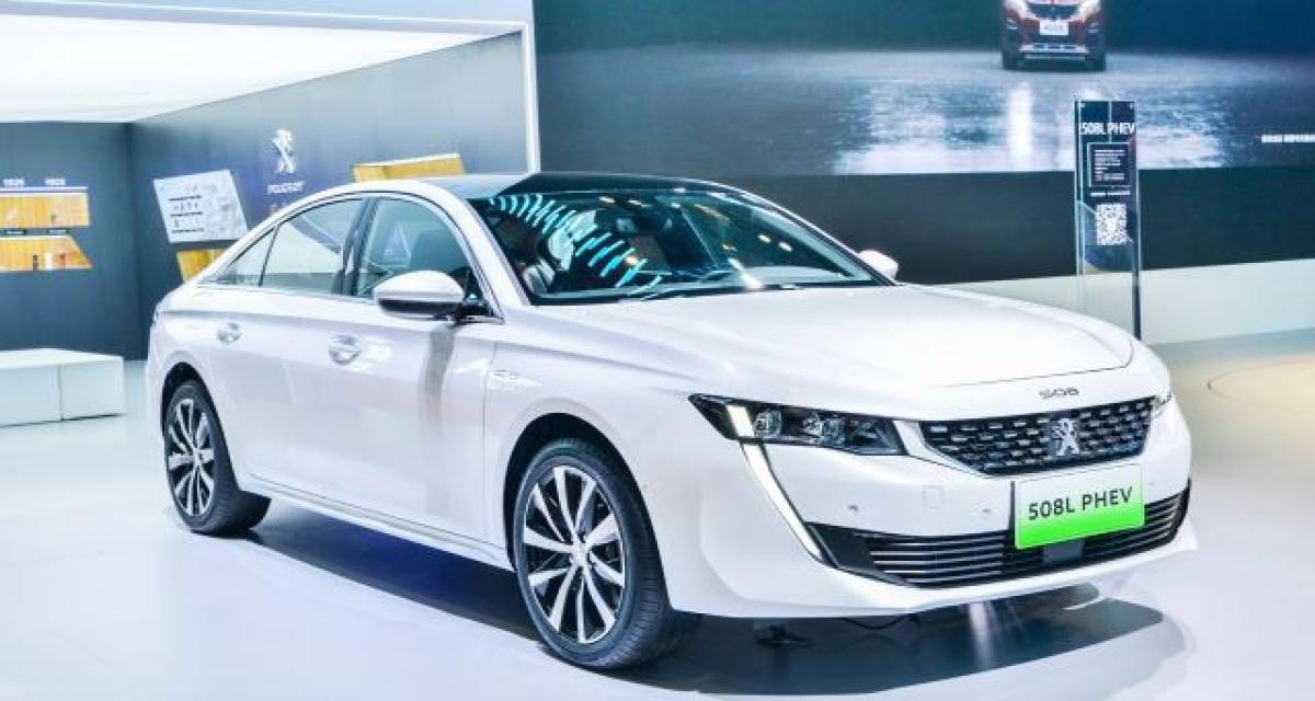 Shanghai 2019 : Peugeot 508L PHEV - Le Blog Auto