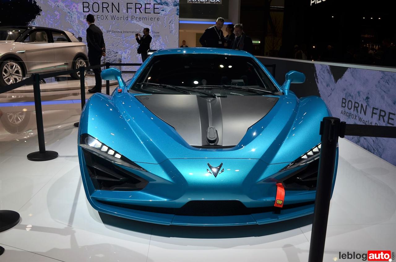 Genève 2019 Live : Arcfox GT et Arcfox ECF - Le Blog Auto
