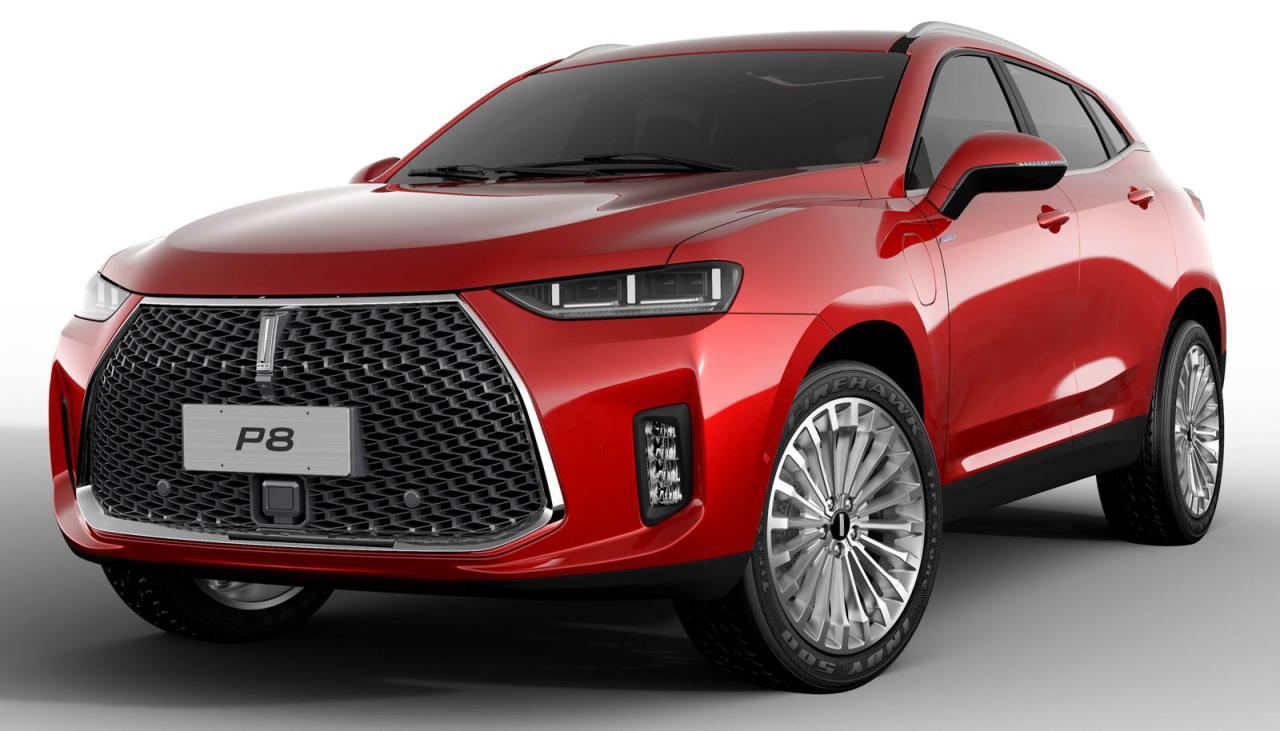 Great Wall dévoile le Wey P8 hybride rechargeable - Le Blog Auto