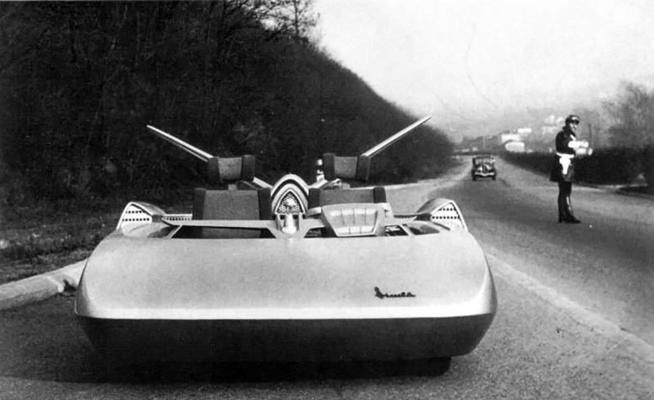 Les concepts-cars français : Simca Fulgur (1958) - Le Blog Auto