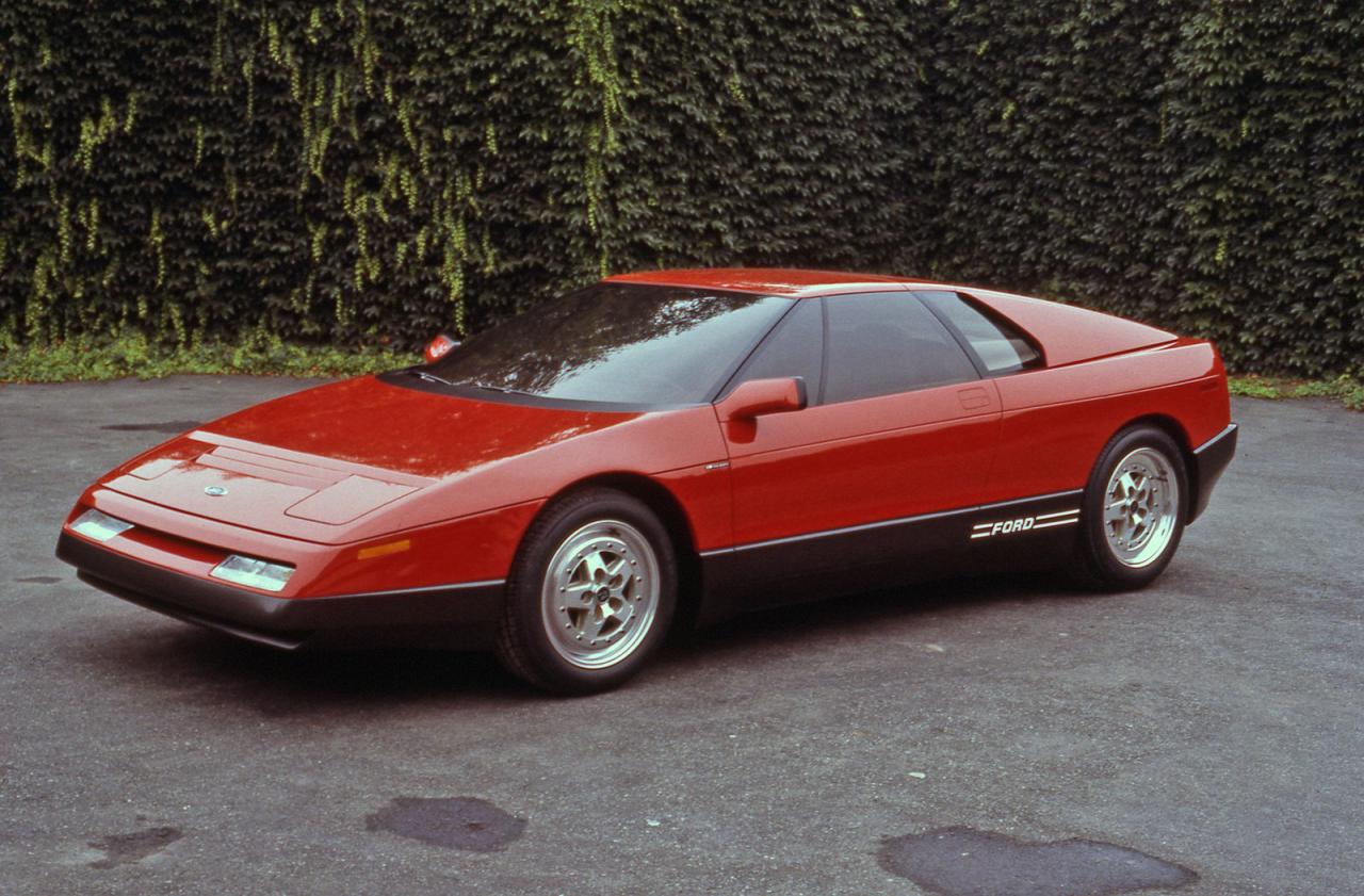 Les concepts ItalDesign : Ford Maya ES & EM (1985) - Le Blog Auto