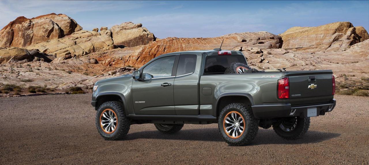 Los Angeles 2014 : Chevrolet Colorado ZR2 Concept - Le Blog Auto