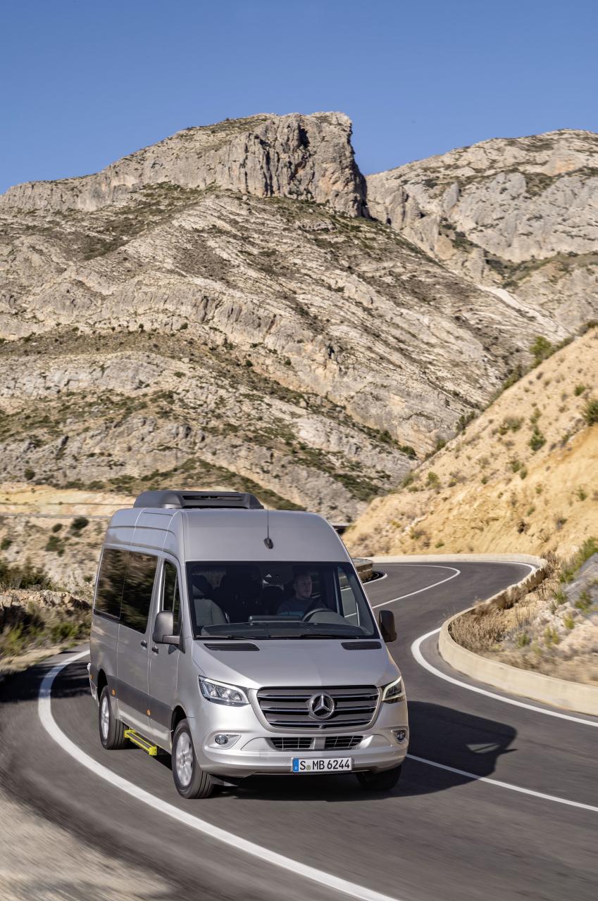 Mercedes Sprinter, une 3ème génération connectée - Le Blog Auto