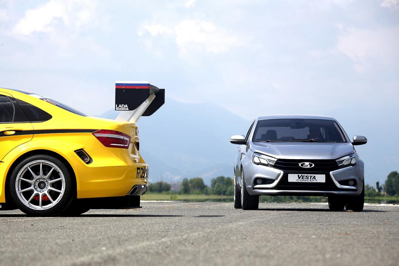 Moscou 2014 : Lada Vesta et XRay2 Concept - Le Blog Auto