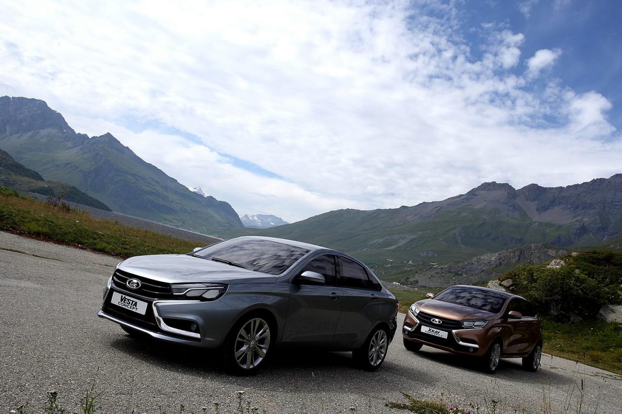 Moscou 2014 : Lada Vesta et XRay2 Concept - Le Blog Auto