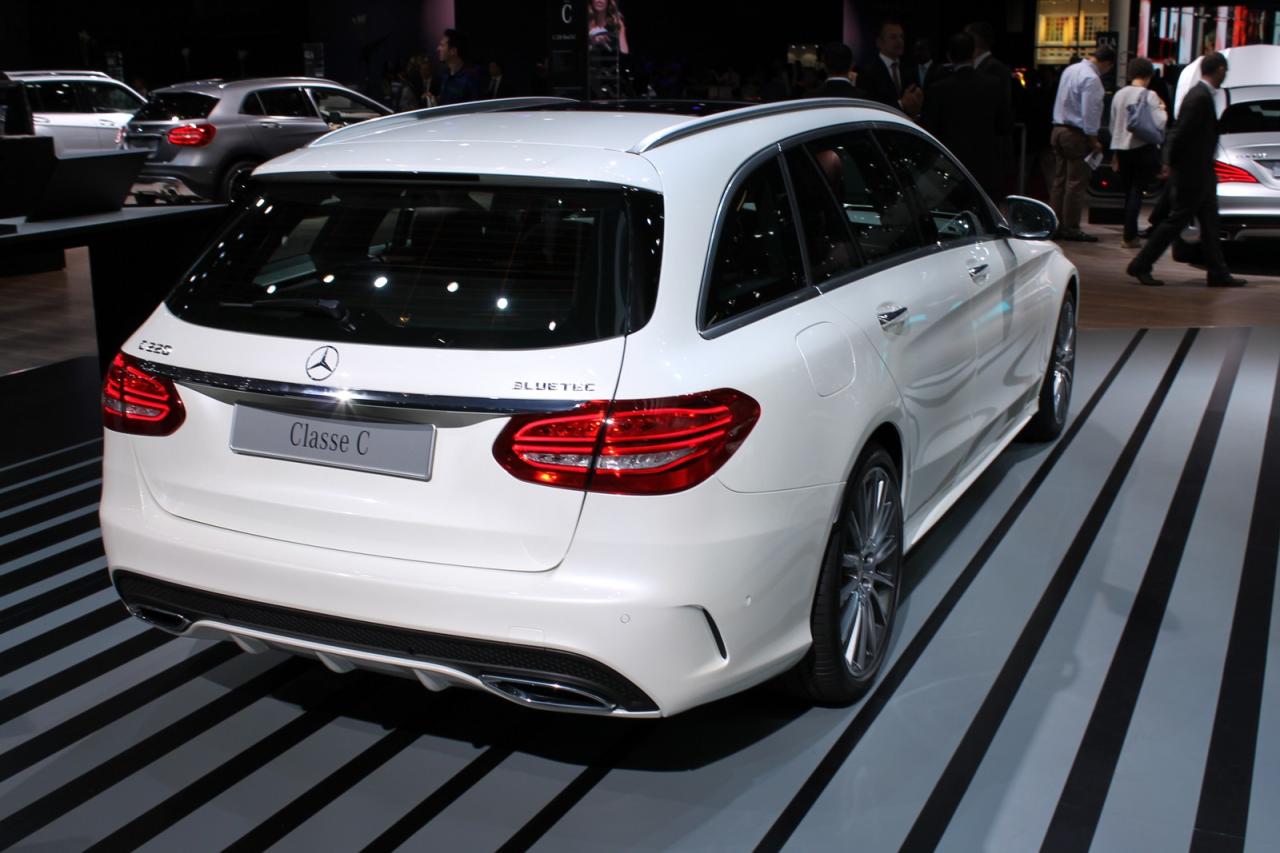 Paris 2014 live : Mercedes Classe C break - Le Blog Auto