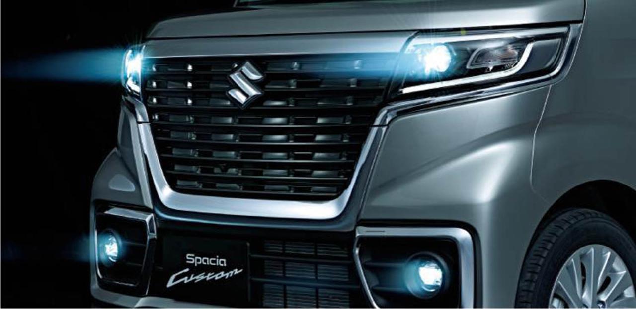 Suzuki dévoile son nouveau cube à roulettes, le Spacia - Le Blog Auto