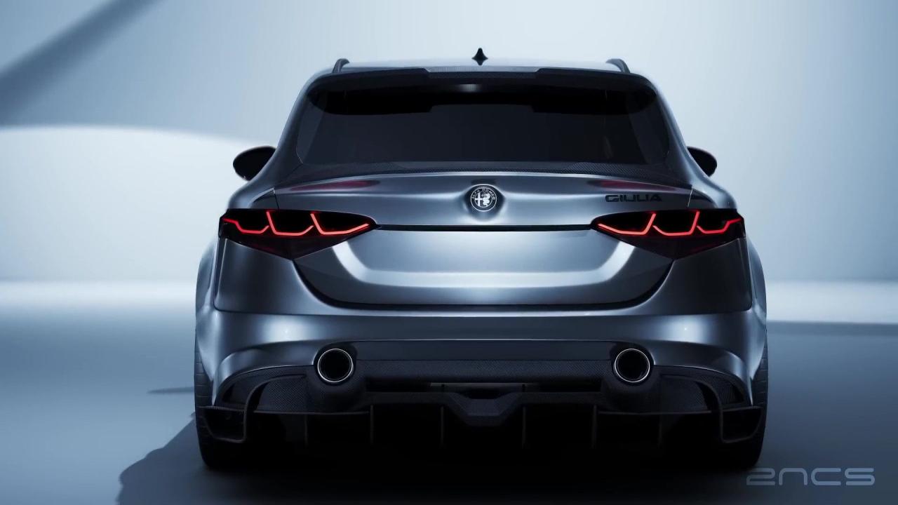 Une Alfa Romeo Giulia Break QV imaginée en 3D - Le Blog Auto