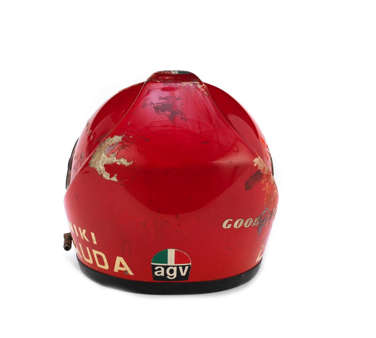 Le casque porté par Niki Lauda au Nürburgring 1976 en vente - Le Blog Auto
